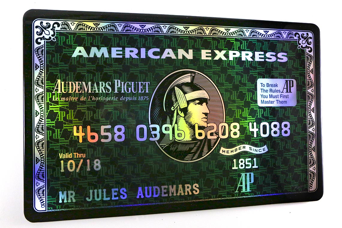Pop Art Painting | Awesome AP Green I AMEX Art | 36″ American Express ...